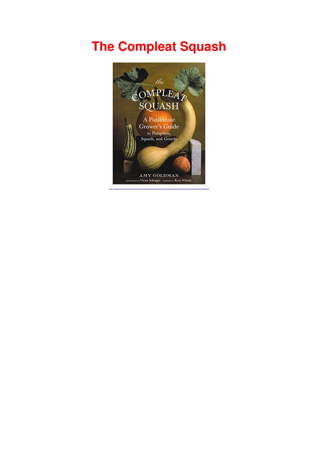 PPT - $PDF$/READ/DOWNLOAD The Compleat Squash PowerPoint Presentation ...