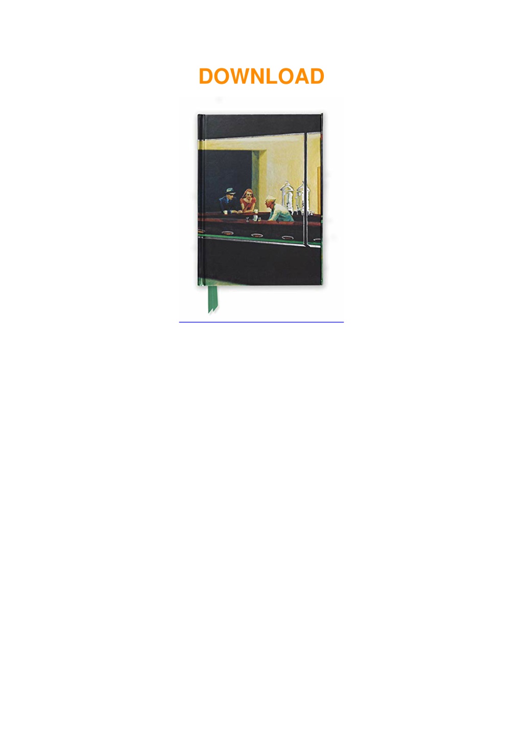 PPT - (PDF/DOWNLOAD) Edward Hopper: Nighthawks (Foiled Journal) (Flame ...