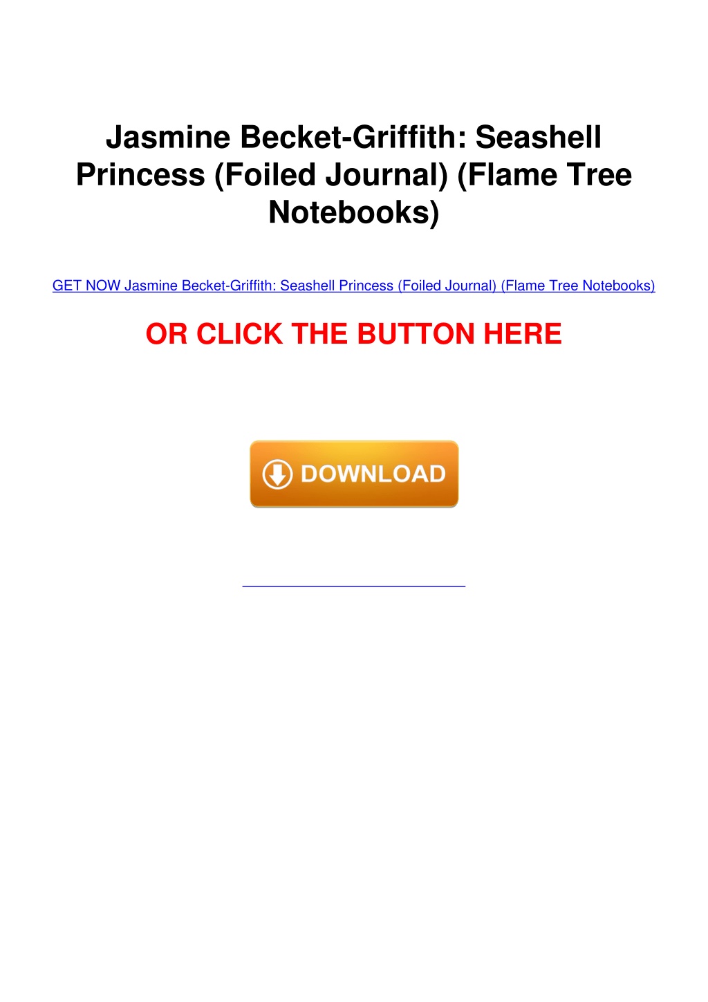 PPT - PDF/READ Jasmine Becket-Griffith: Seashell Princess (Foiled ...