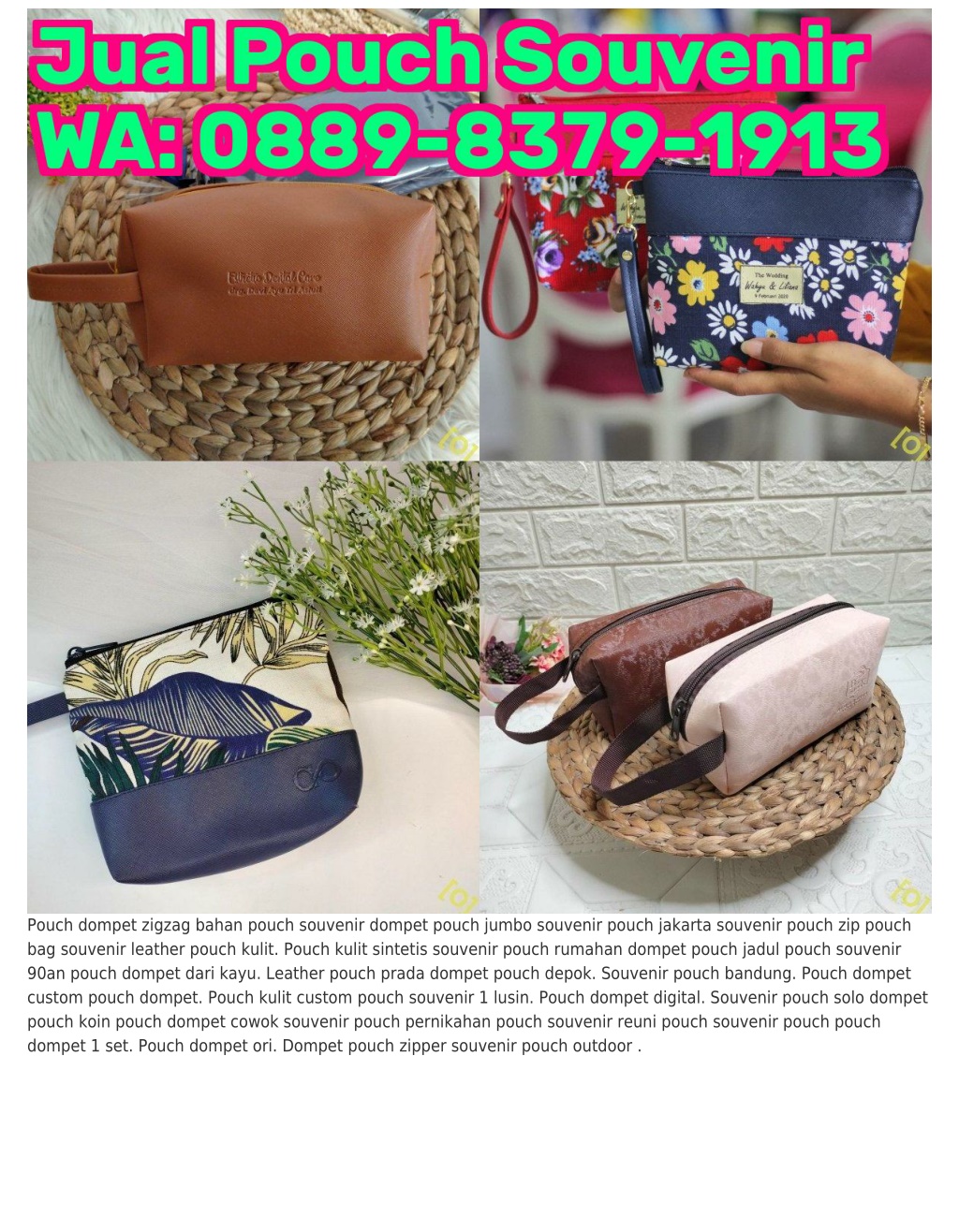 PPT - Ö88ᑫ·8З7ᑫ·IᑫIЗ (WA) Souvesouvenir-pouch-blacu-dompet-pouch ...