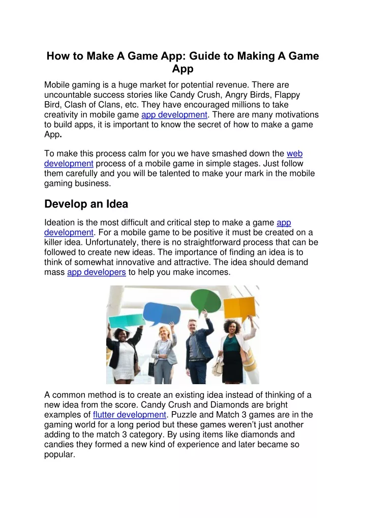 PPT - How to Make A Game App PowerPoint Presentation, free download ...
