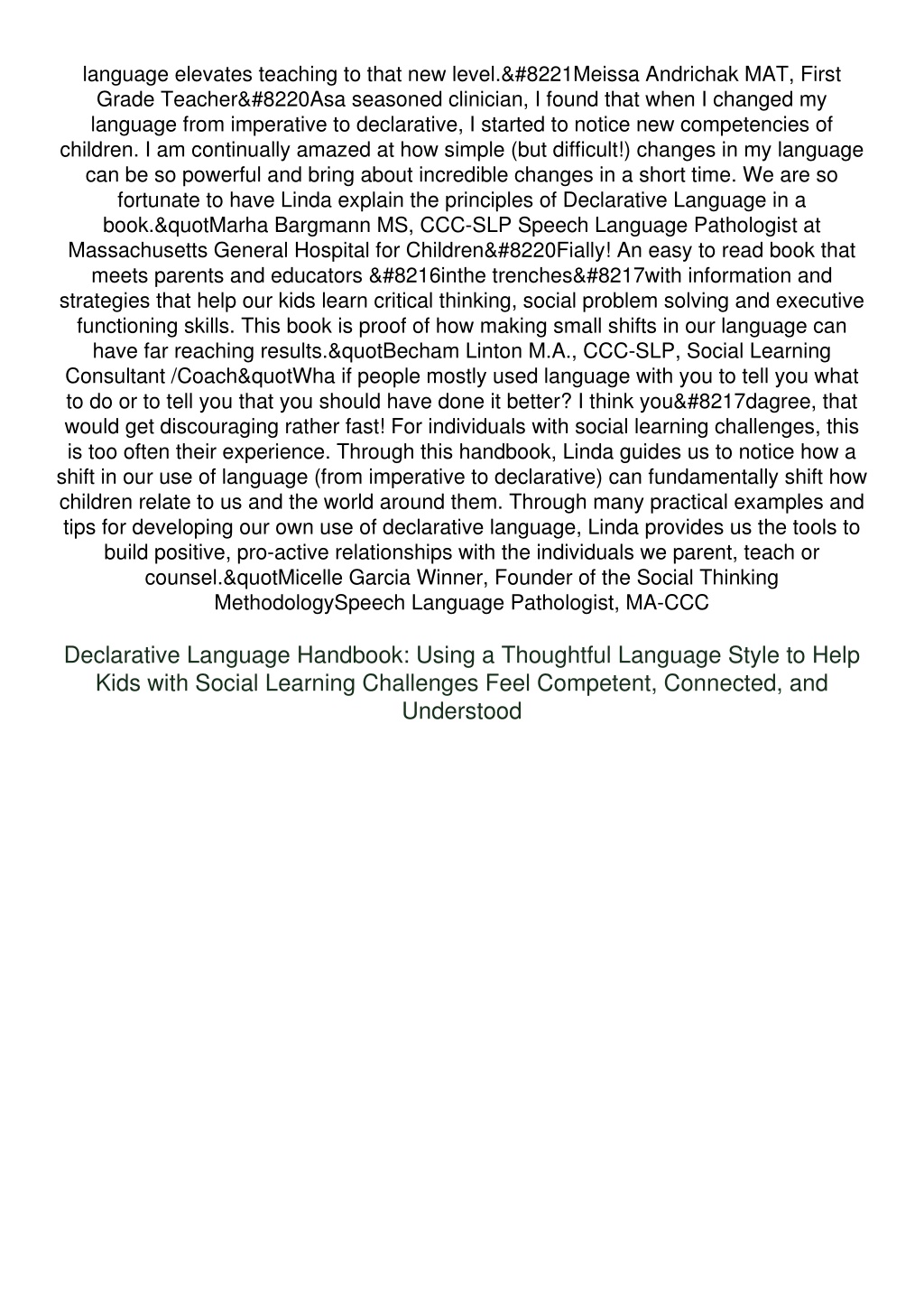 PPT - [READ] BOOK Declarative Language Handbook: Using a Thoughtful ...