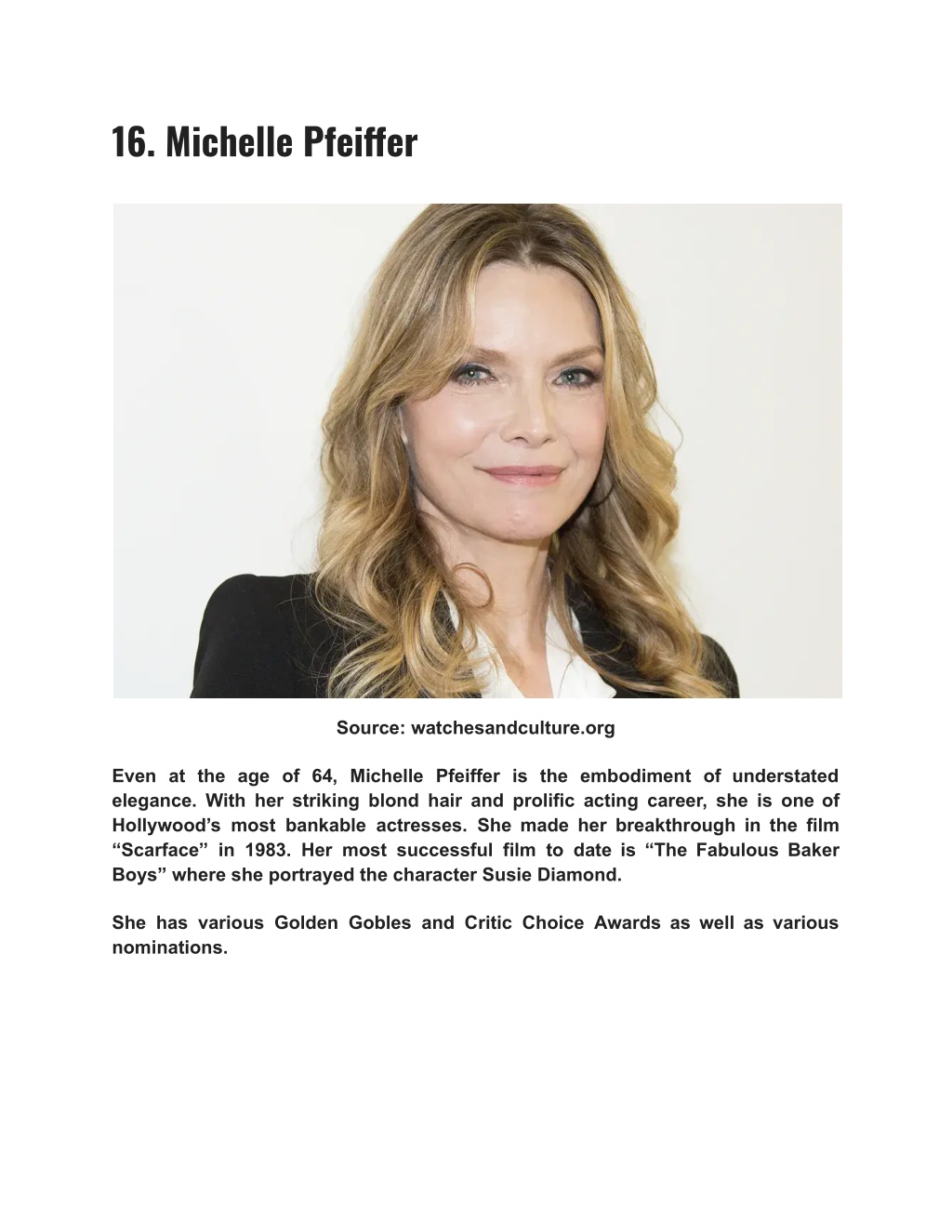 PPT - 25 Most Famous Blonde Actresses in Hollywood 2023 PowerPoint ...