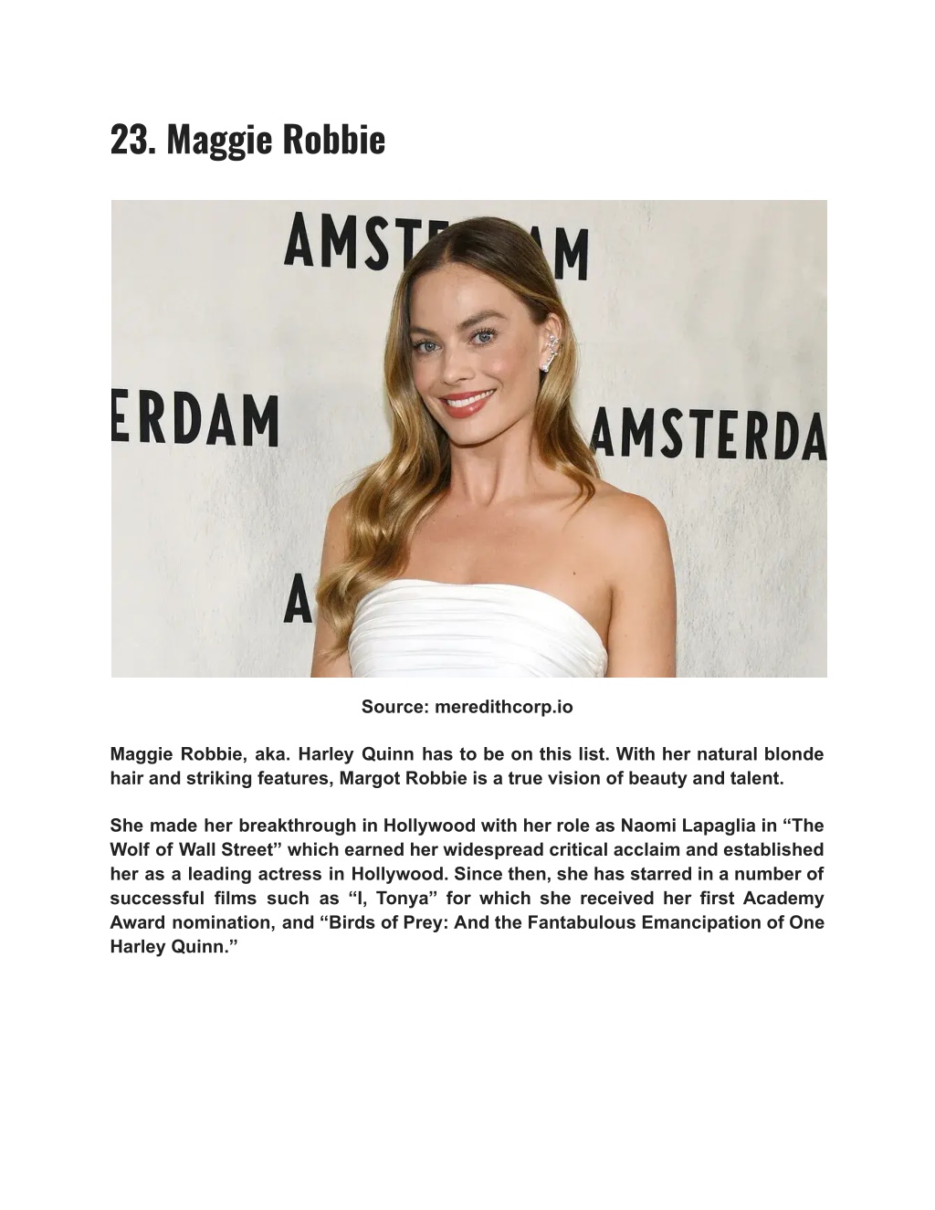 PPT - 25 Most Famous Blonde Actresses in Hollywood 2023 PowerPoint ...
