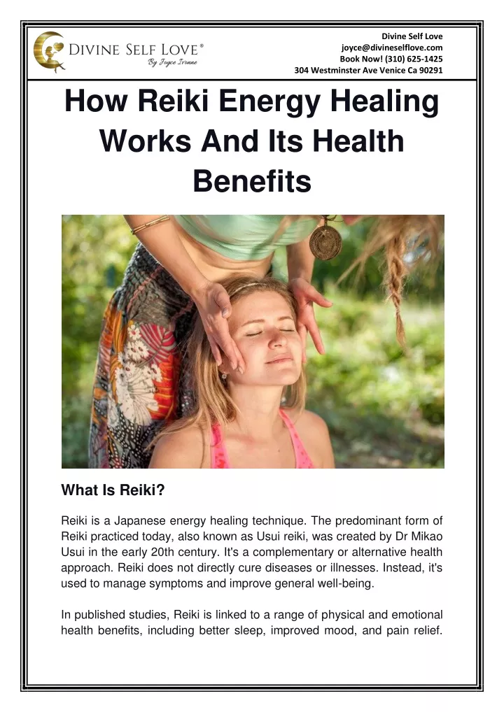 Ppt How Reiki Energy Healing Works And Its Health Benefits Powerpoint