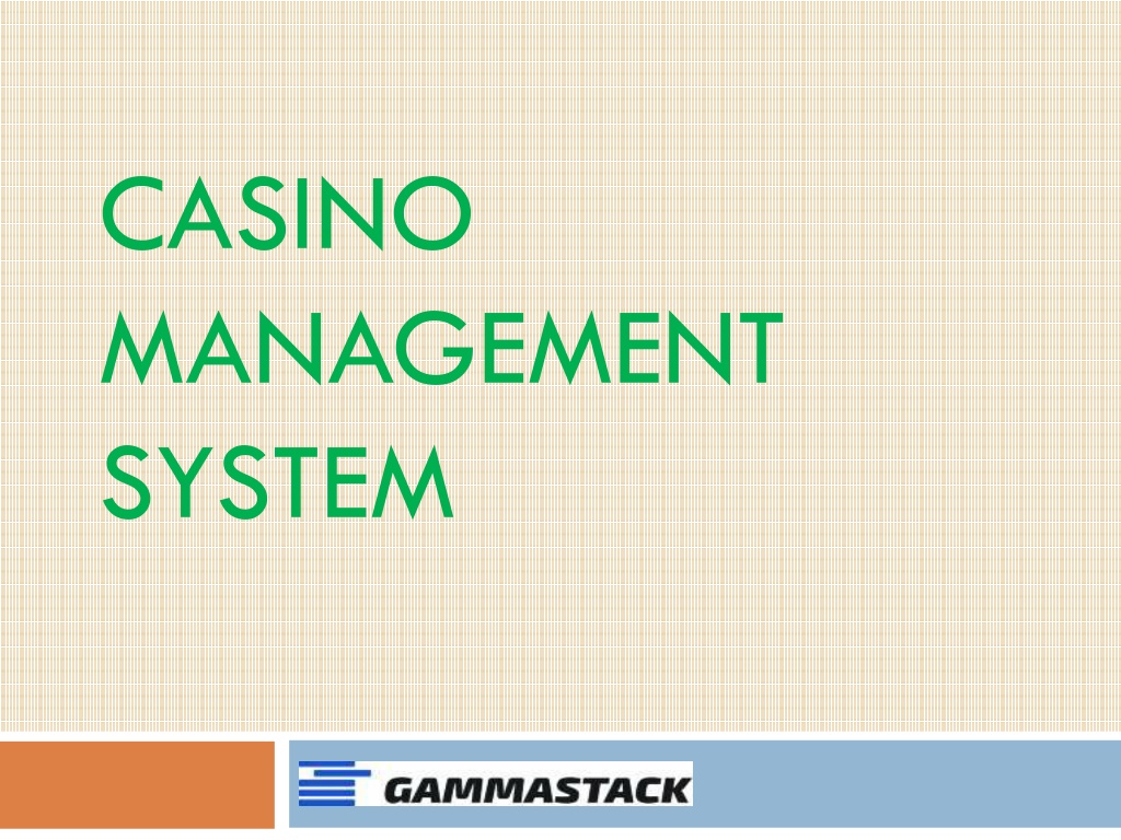PPT - Casino Management System PowerPoint Presentation, free download ...