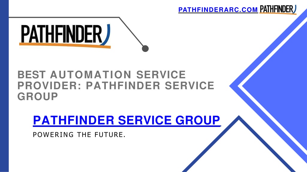 PPT - Best Automation Service Provider Pathfinder Service Group ...