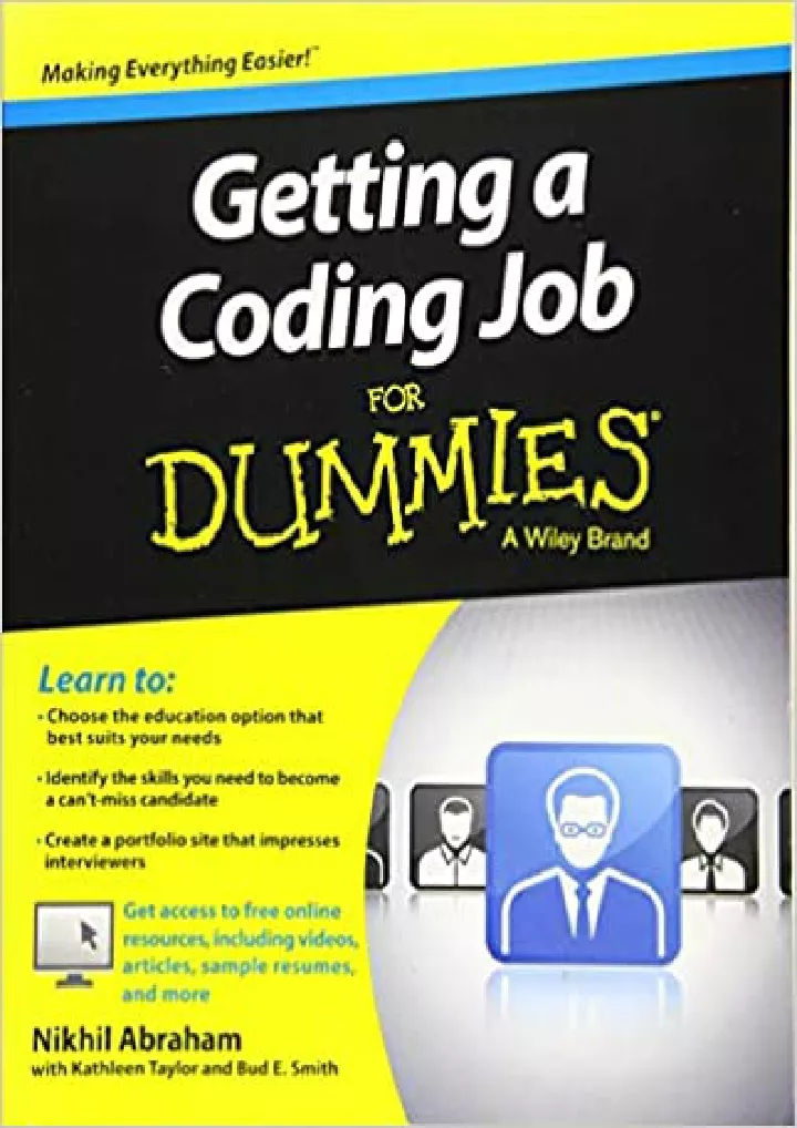 PPT - Getting a Coding Job For Dummies PowerPoint Presentation, free ...