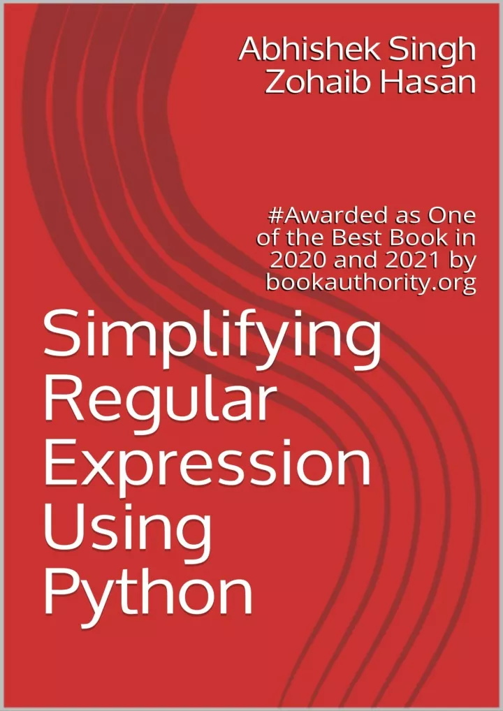 Ppt Simplifying Regular Expression Using Python Awarded As One Of The Best Book In 2020