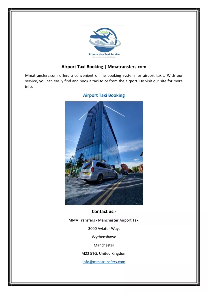 Ppt Airport Taxi Booking Powerpoint Presentation