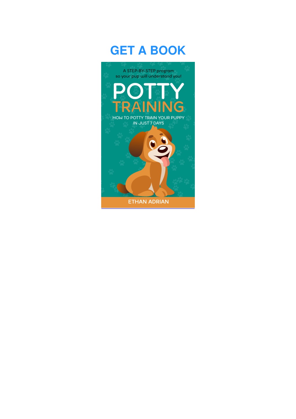 PPT - PDF/BOOK POTTY TRAINING FOR PUPPIES Complete Guide: How to potty ...