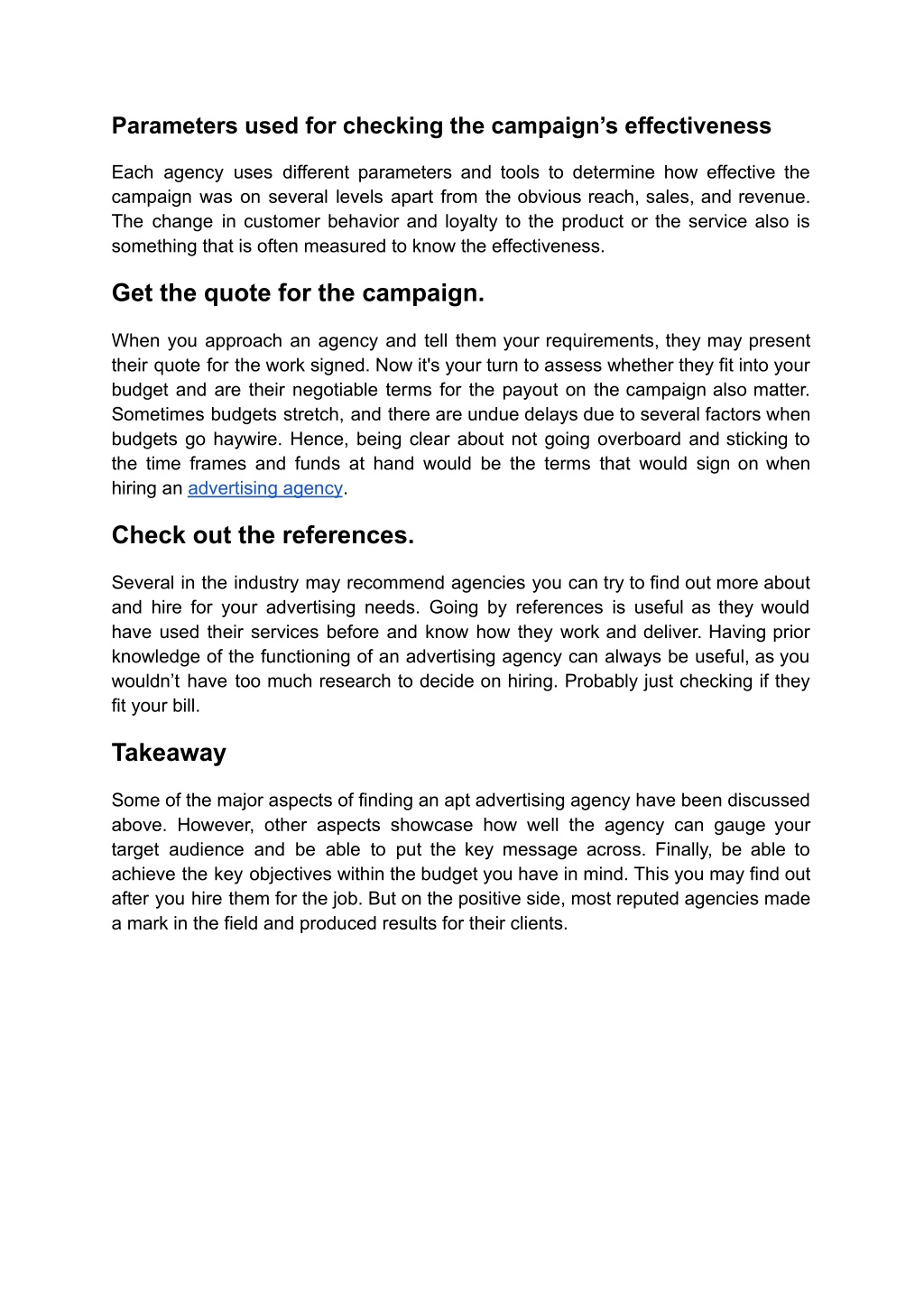 PPT - How to Choose The Right Advertising Agency For Your Business ...