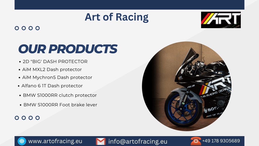 PPT - The Professional Racers Parts by Art of Racing PowerPoint ...