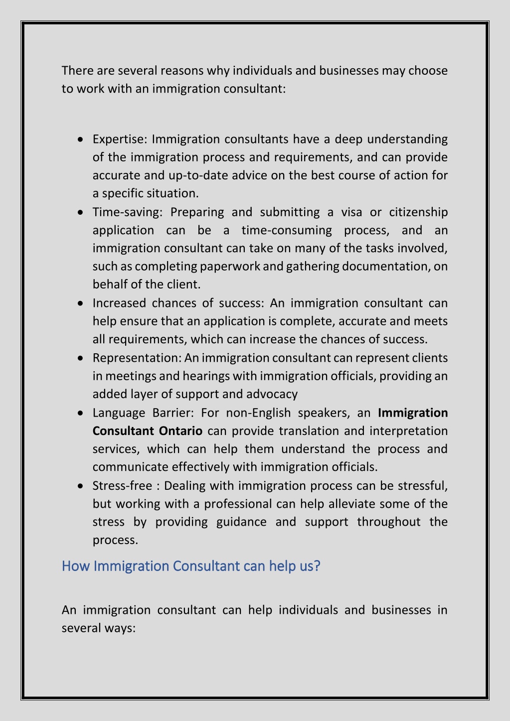 PPT - What are the reasons to choose Immigration Consultant PowerPoint ...