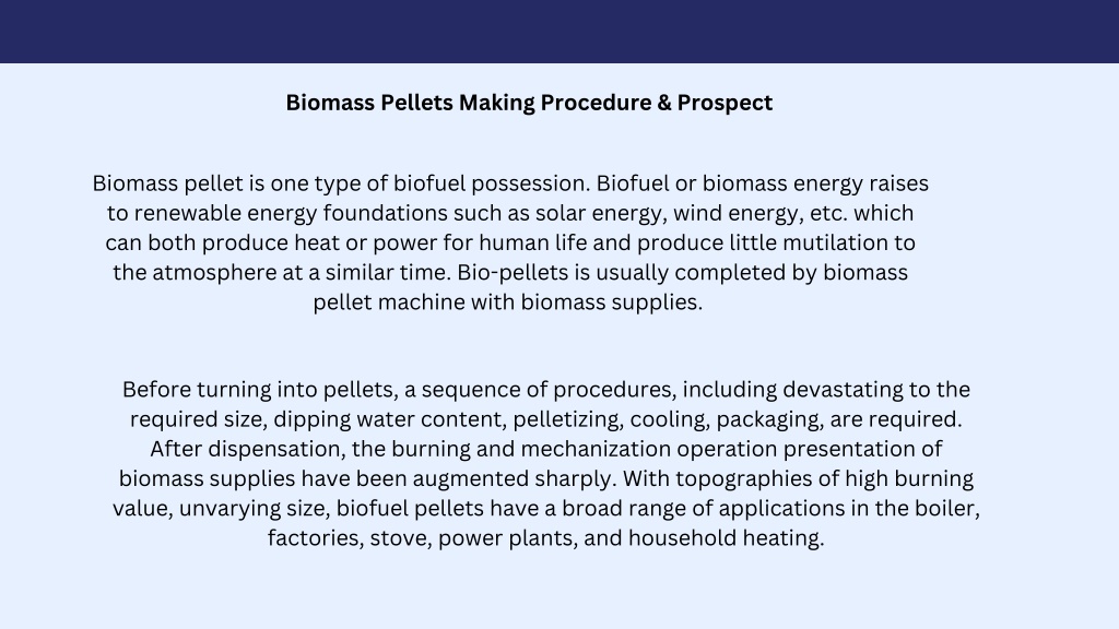 PPT - Guide to Biomass Pellet Burner - What Should You Know? PowerPoint ...