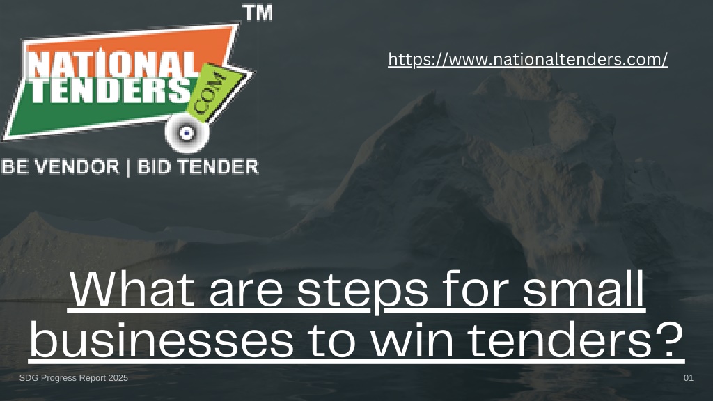 PPT - What are steps for small businesses to win tenders? PowerPoint ...