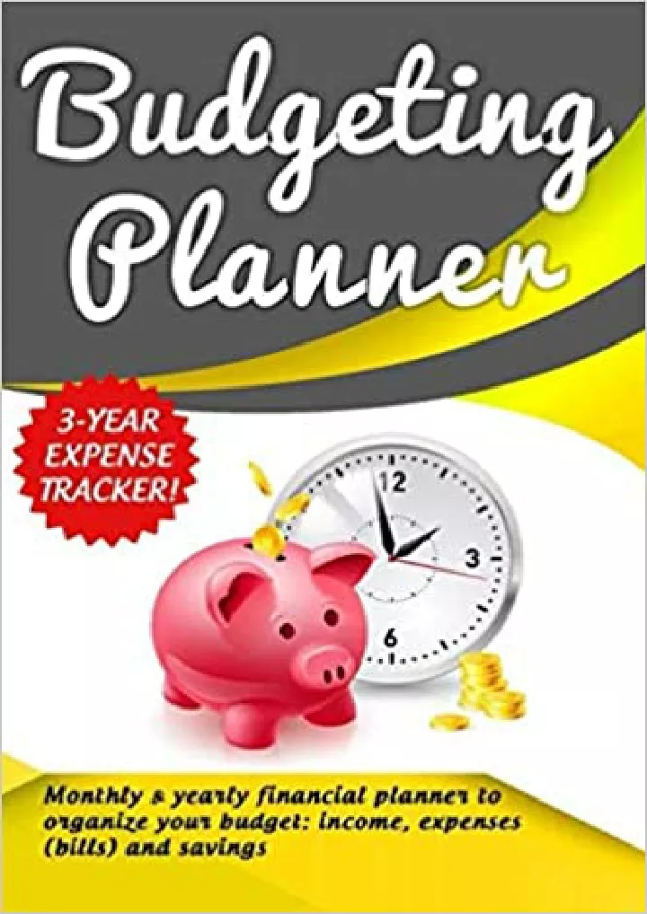 PPT - Budgeting Planner Monthly Yearly Financial Planner to Organize ...