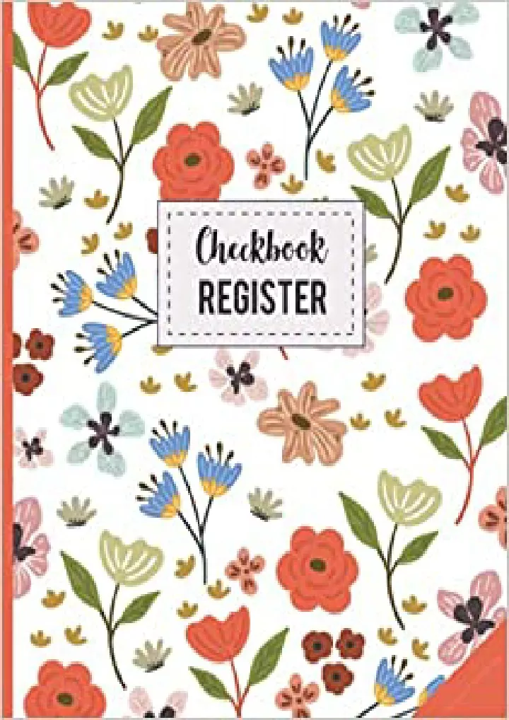 PPT - Checkbook Register Check Register for Personal Checkbook Checking ...