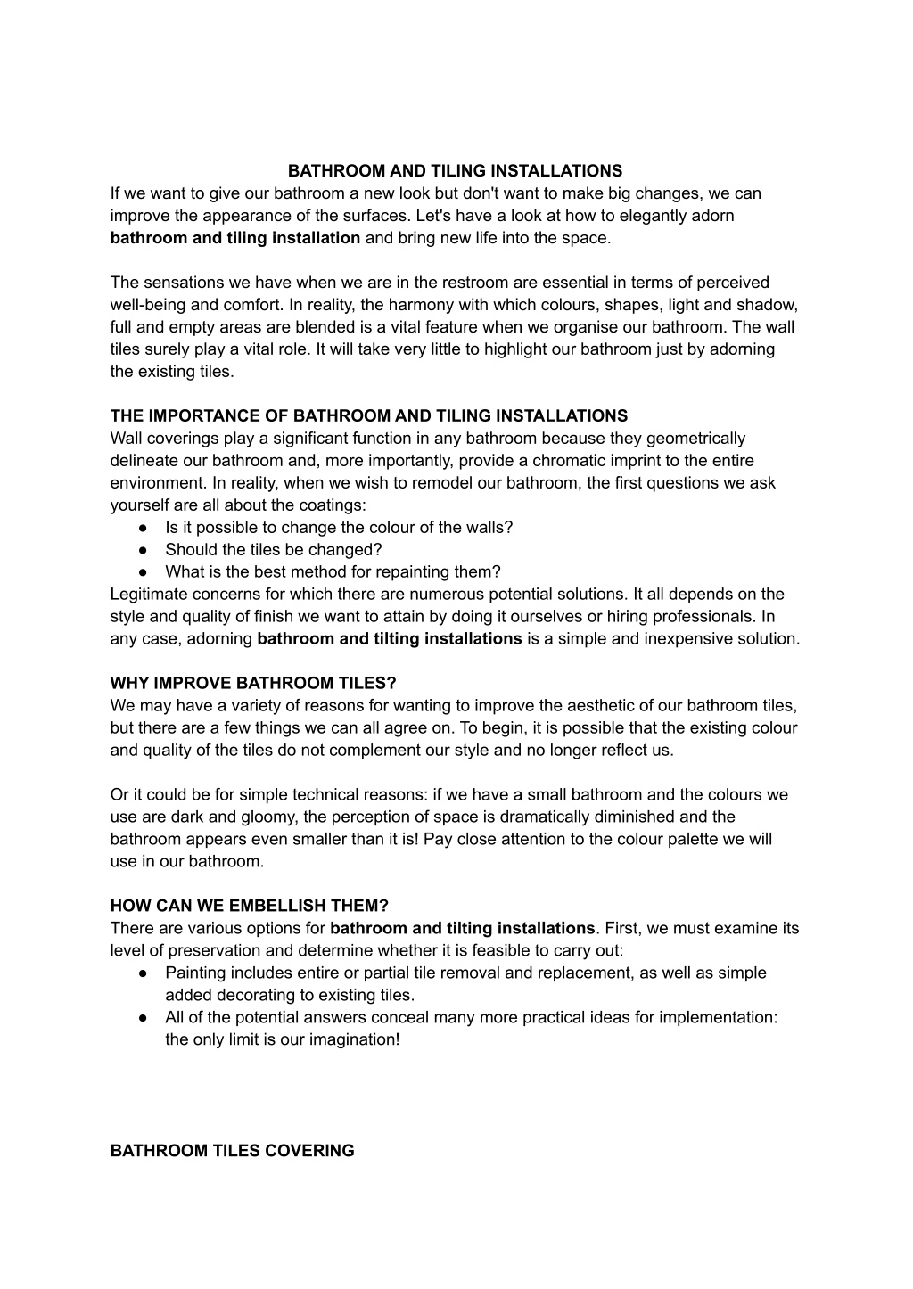 PPT - bathroom and tiling PowerPoint Presentation, free download - ID ...