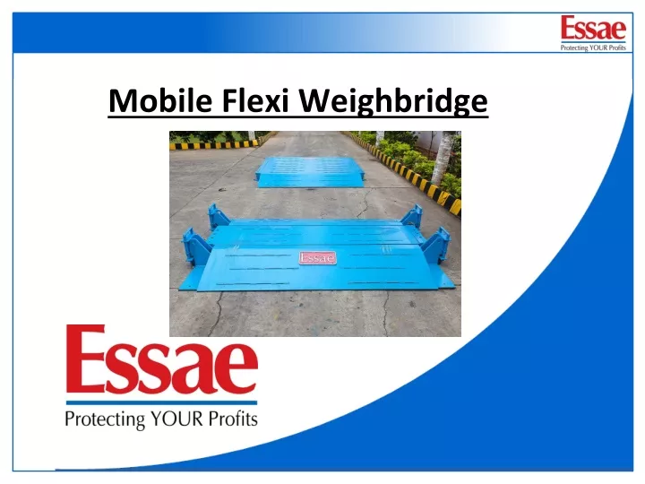 PPT - Essae Digitronics - Mobile Flexi Weighbridge Manufacture in India ...
