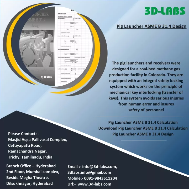 PPT - Pig Launcher ASME B 31.4 Design PowerPoint Presentation, free download - ID:11937403