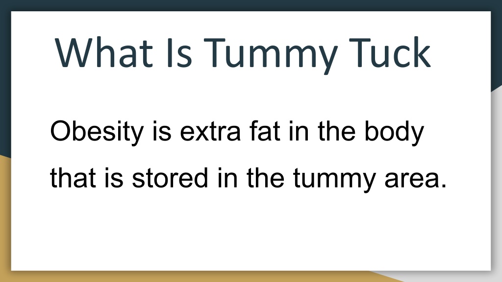 PPT - Tummy Tuck In India | EdaCare PowerPoint Presentation, free ...