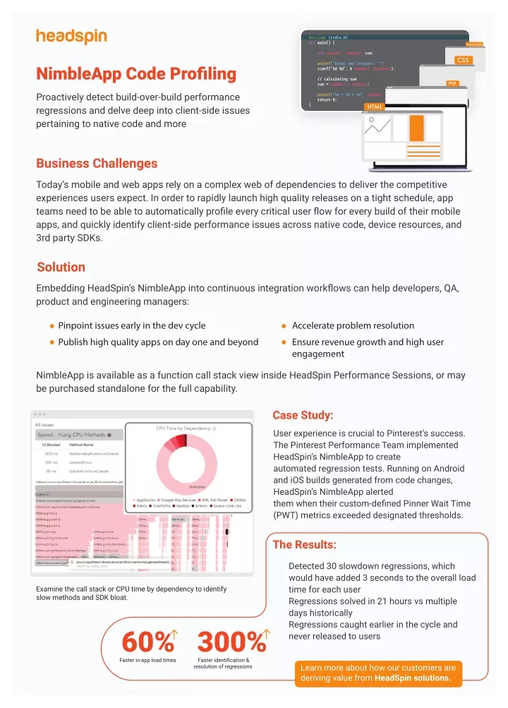 PPT - HeadSpin Code Profiling PowerPoint Presentation, free download ...