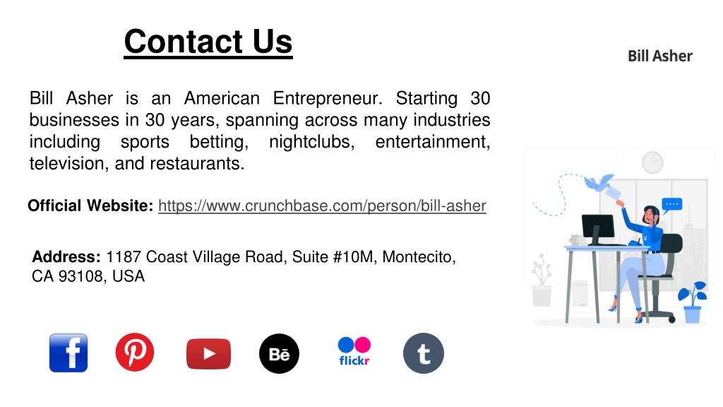 PPT - Bill Asher American Entrepreneur PowerPoint Presentation, free download - ID:11942261