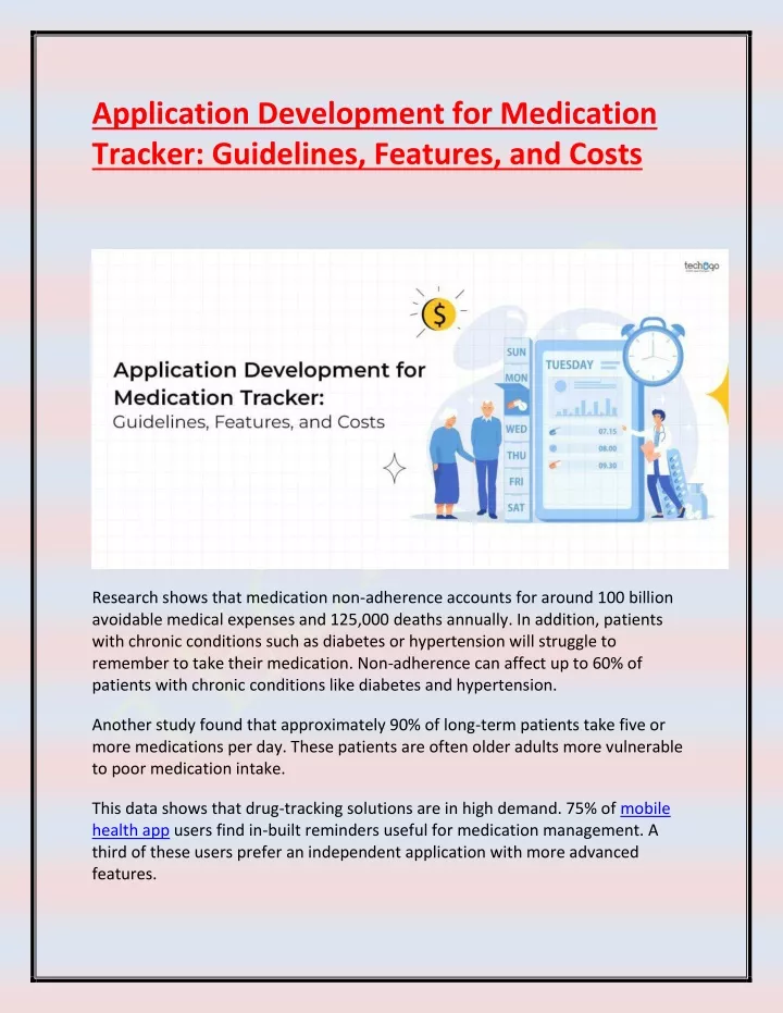 PPT - Application Development for Medication Tracker PowerPoint ...