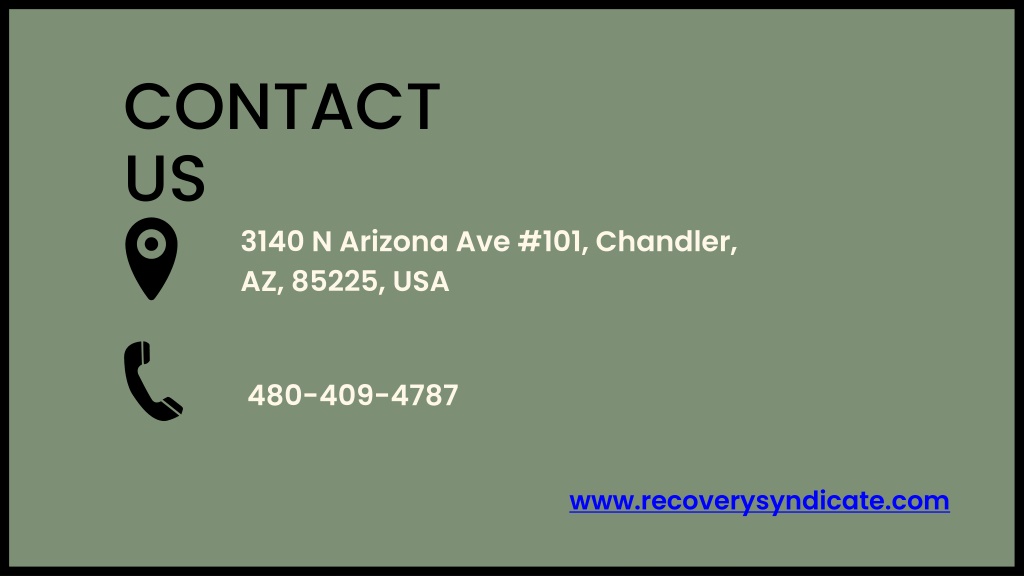 PPT - Recovery Syndicate PowerPoint Presentation, free download - ID:11945829