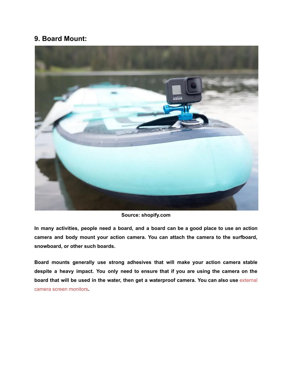 PPT - 10 Best Action Camera Body Mount for Adventurous Sports ...