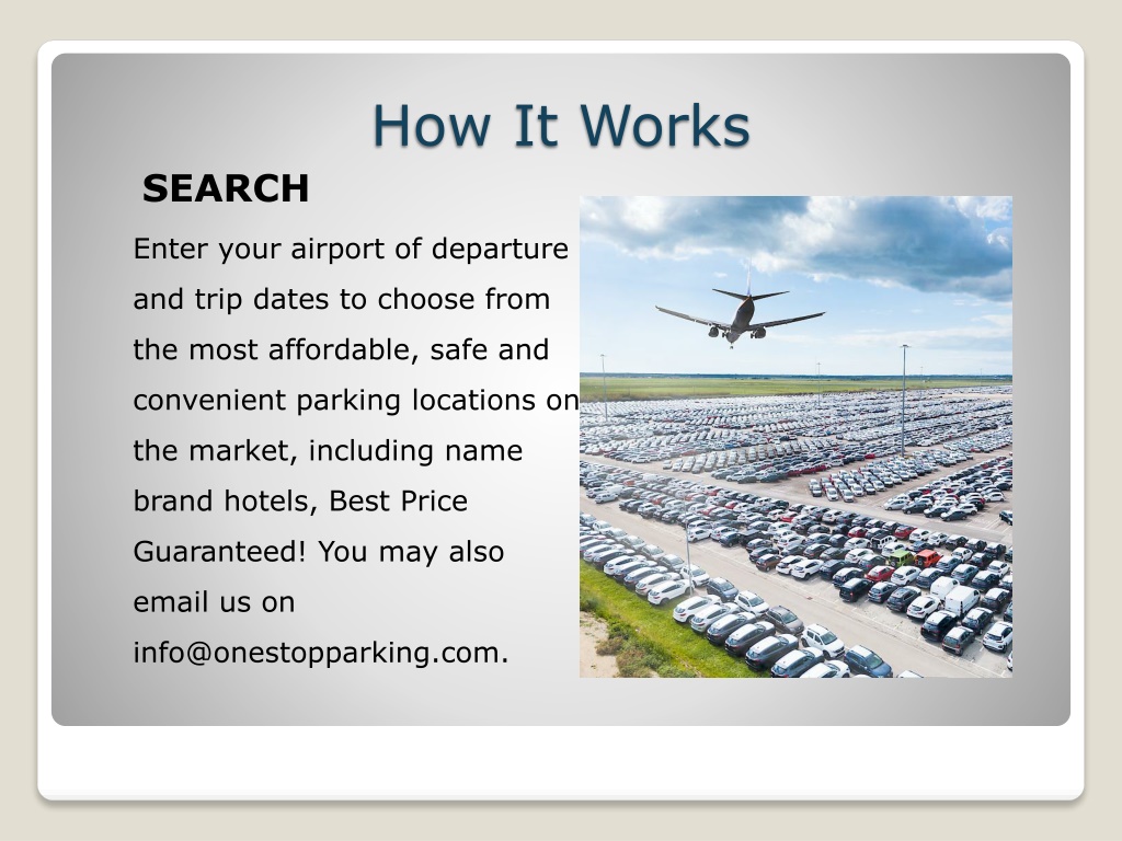 PPT - Affordable Parking At Airport & Seaport Locations – Book Now ...