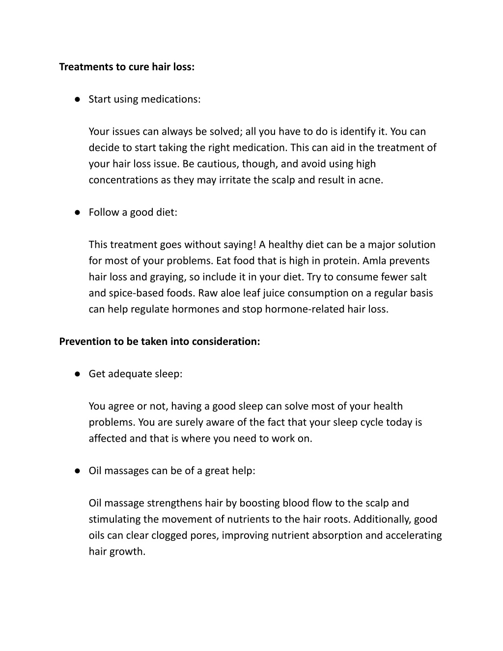 Ppt Hair Loss Causes Treatments And Prevention Tips Powerpoint