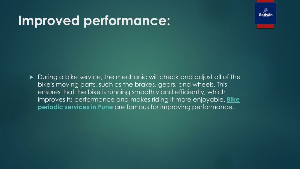 PPT - BENEFITS OF BIKE PERIODIC SERVICES PowerPoint Presentation, free ...