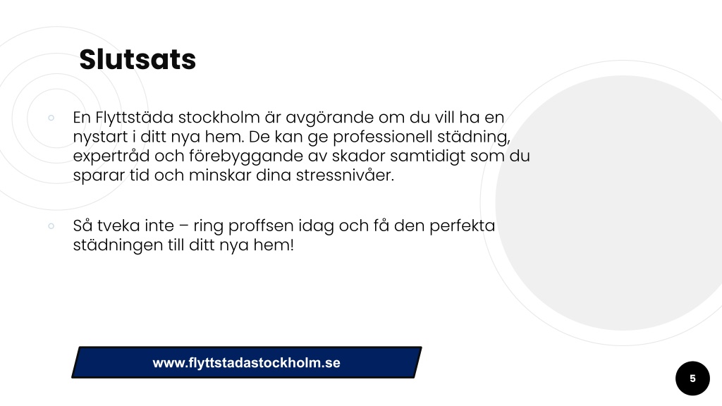 PPT - Flyttstädning stockholm PowerPoint Presentation, free download ...