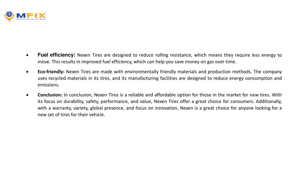 PPT - Reasons To Buy Nexen Tyres PowerPoint Presentation, free download ...