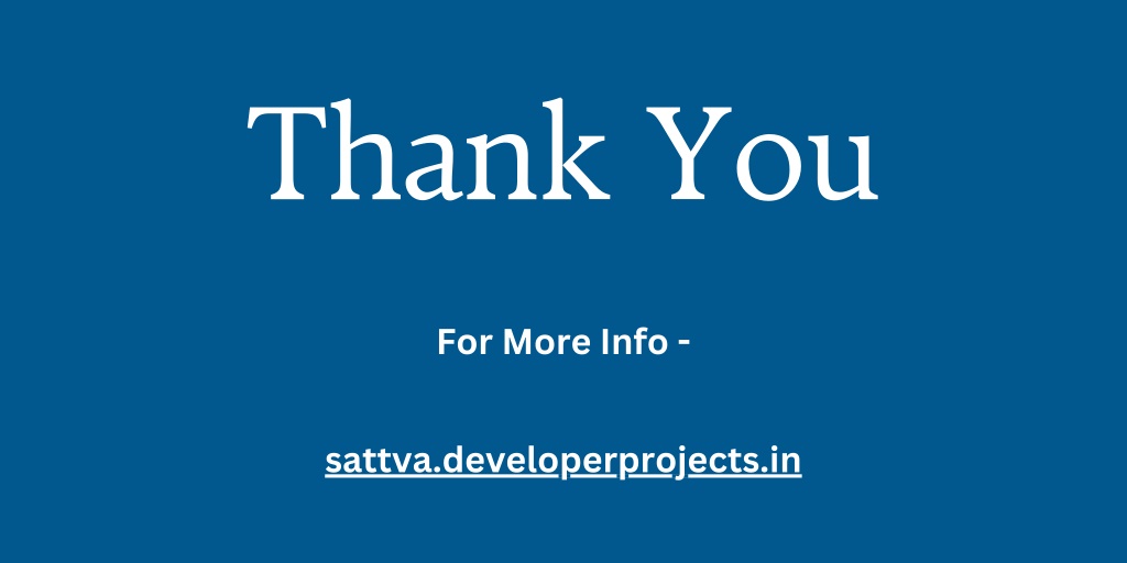 PPT - Salarpuria Sattva Neopolis Kokapet Hyderabad -E-Brochure ...