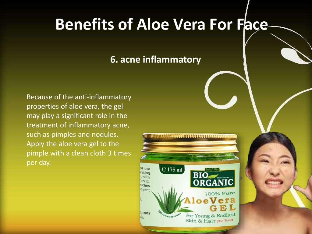 Ppt Benefits Of Aloe Vera Gel Powerpoint Presentation Free Download