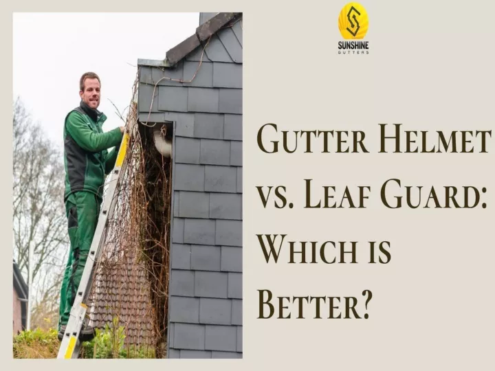 PPT - Gutter Helmet vs. Leaf Guard: Which is Better? PowerPoint ...