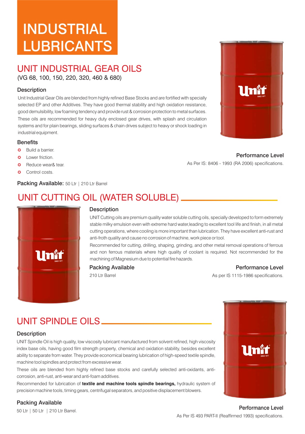 PPT - UNIT GREASE - Oil & Grease Manufacturers in India PowerPoint ...