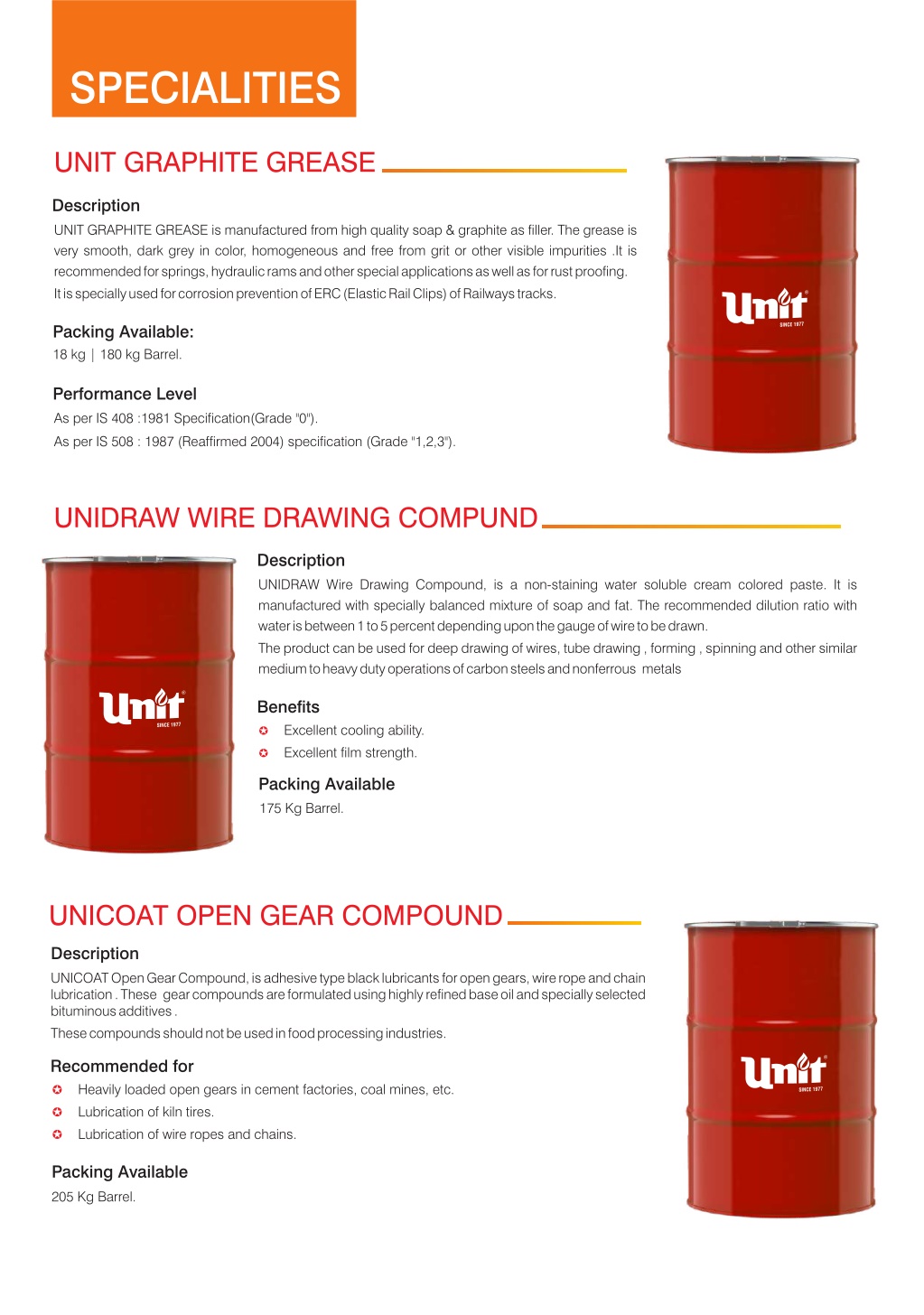 PPT - UNIT GREASE - Oil & Grease Manufacturers in India PowerPoint ...