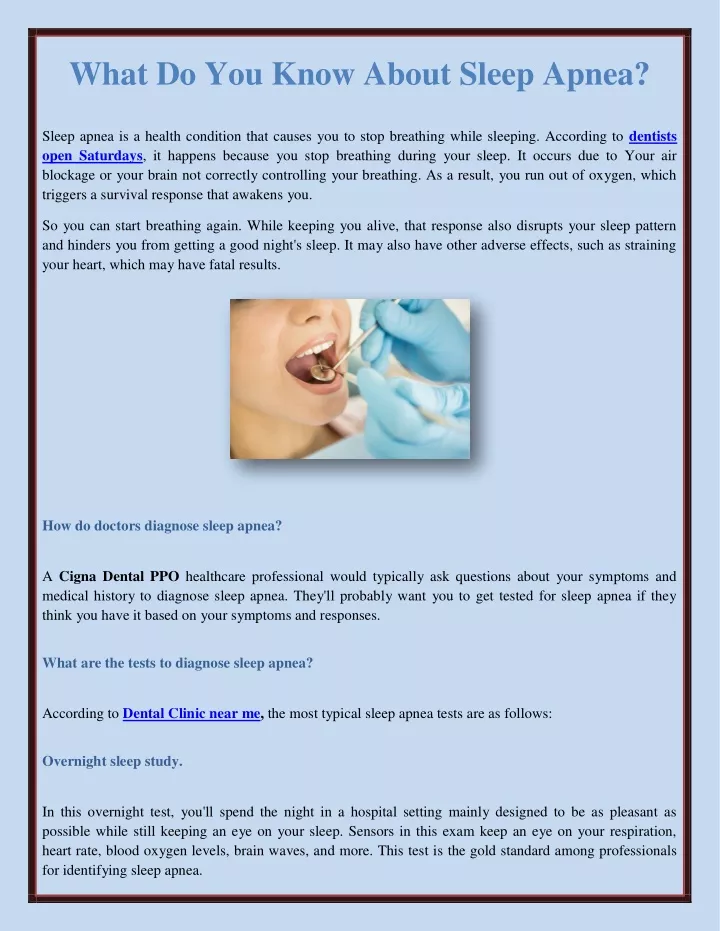 PPT - What Do You Know About Sleep Apnea? PowerPoint Presentation, free ...