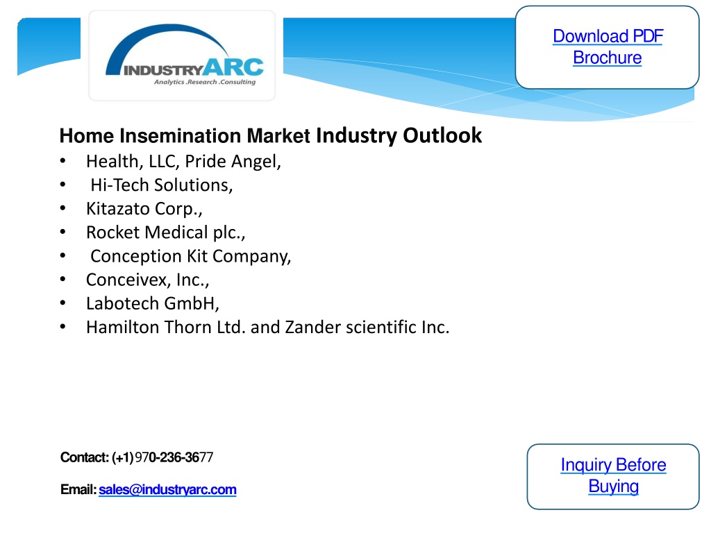 PPT - Home Insemination Market Forecast (2021-2026) PowerPoint ...