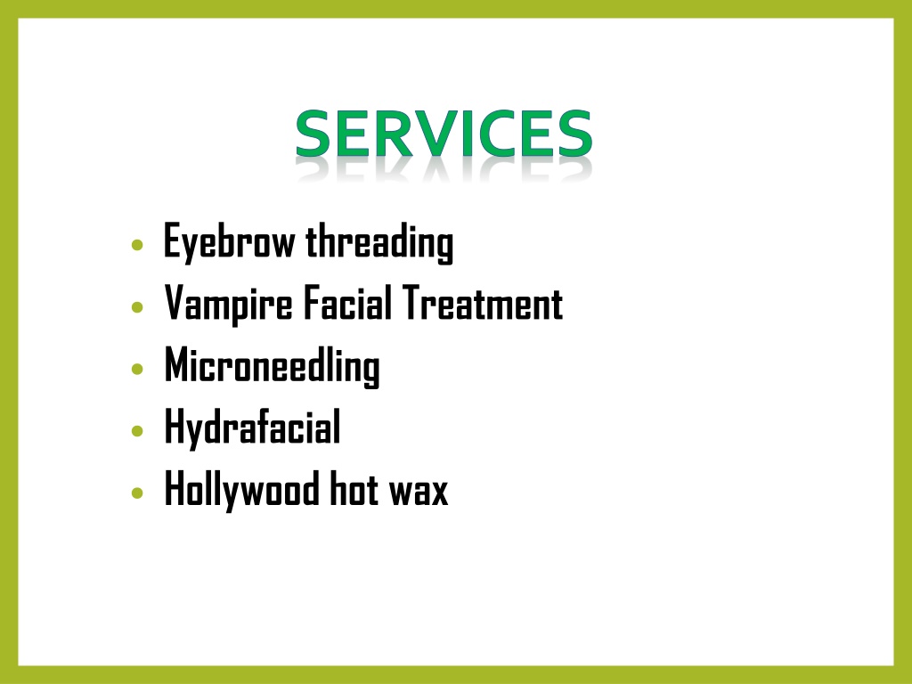 PPT - Best Vampire Facial Treatment in Shadwell PowerPoint Presentation ...