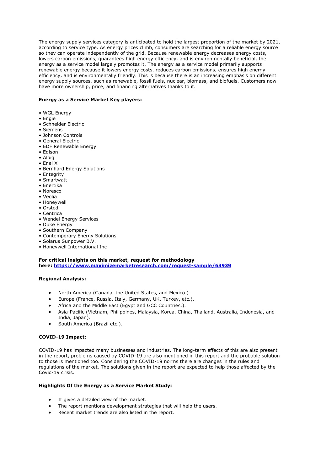PPT - Energy as a Service Market – Global Industry Analysis and ...