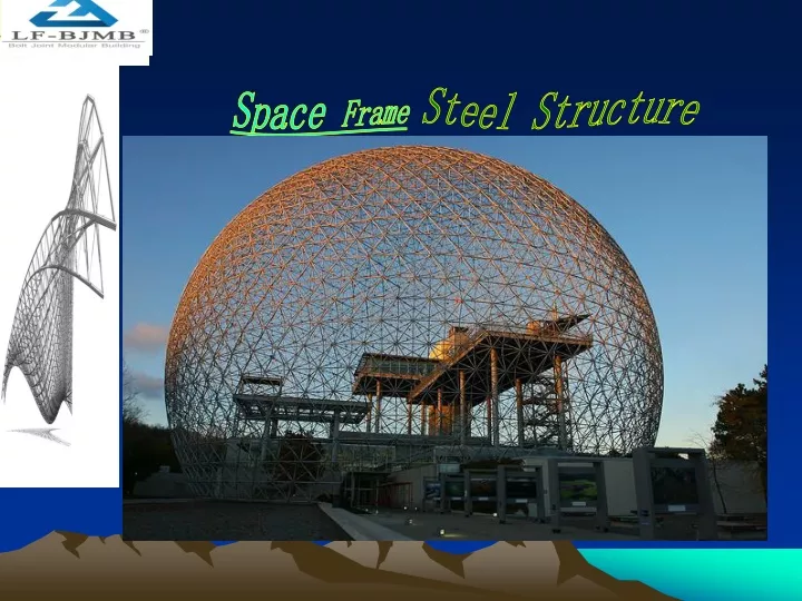 PPT - Space frame steel structure roof for building PowerPoint ...