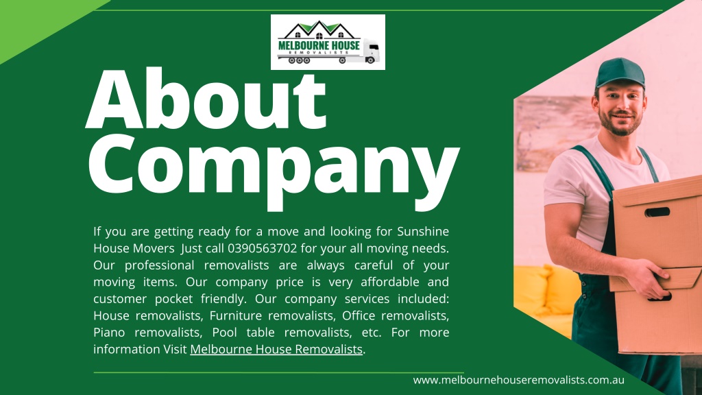 PPT - Sunshine House Movers | Melbourne House Removalists PowerPoint ...