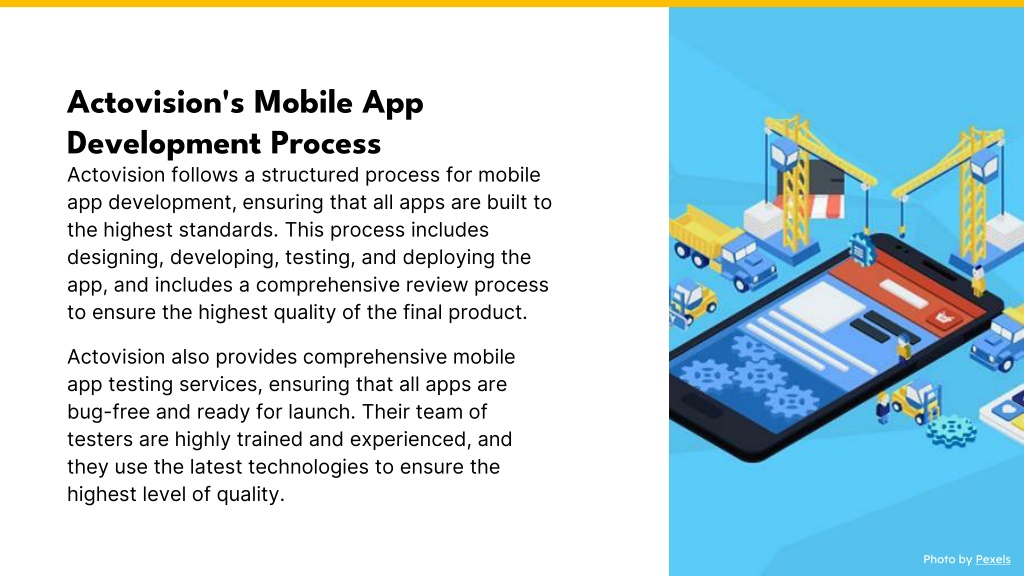 PPT - Mobile app development service from Actovision PowerPoint ...