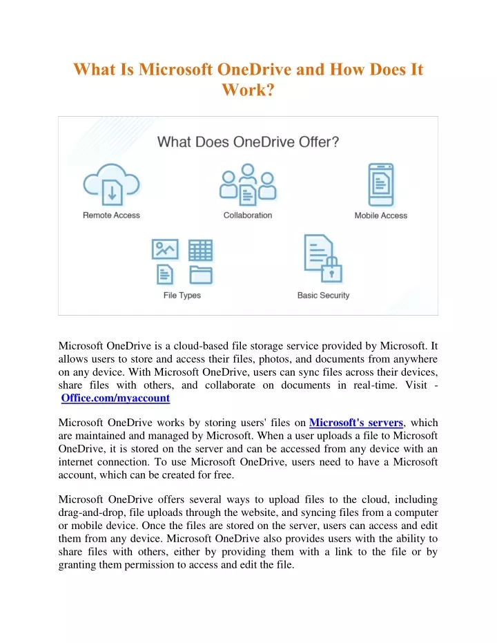 PPT - What Is Microsoft OneDrive and How Does It Work? PowerPoint ...