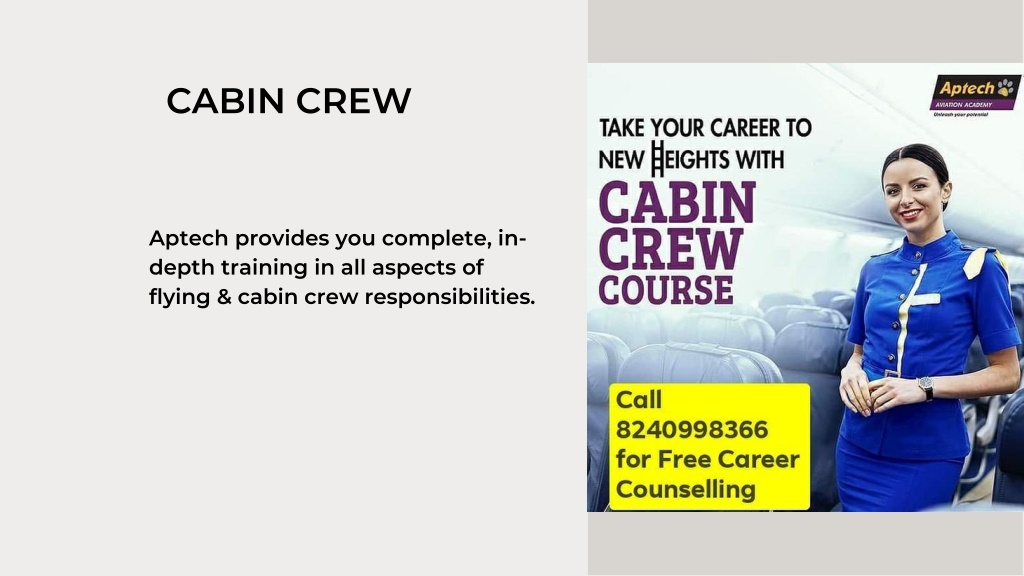 PPT - Best Cabin Crew Courses in Kolkata - Aptech PowerPoint ...